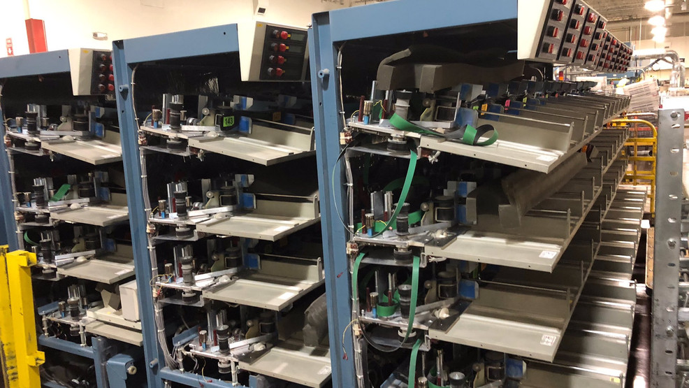Leaked photos show disassembled USPS machines in Montana | KECI